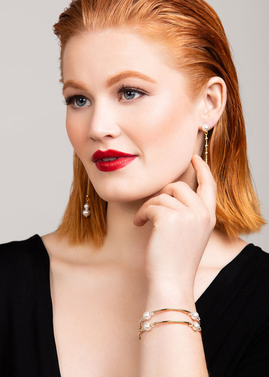 Noah Pearl Bracelet | Ariel Taub Luxury Accessories